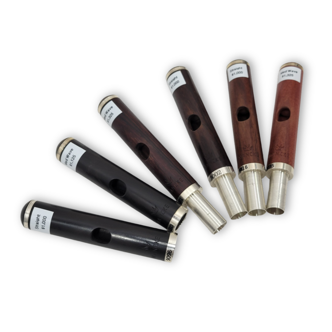 Mancke Granadilla Piccolo Headjoint, Straight Cut - FluteWorks Seattle